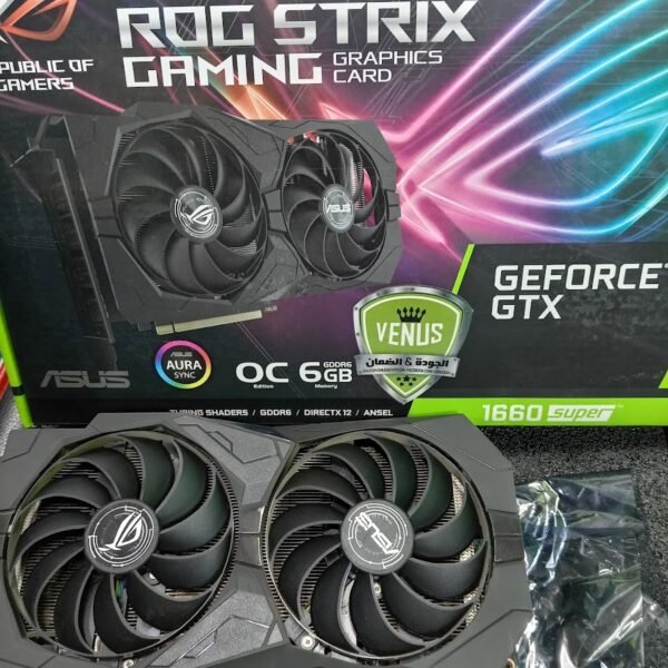 Graphic Card Nvidia Geforce Gtx 1660 super 6gb ddr6 Asus Rog Strix - gc ...