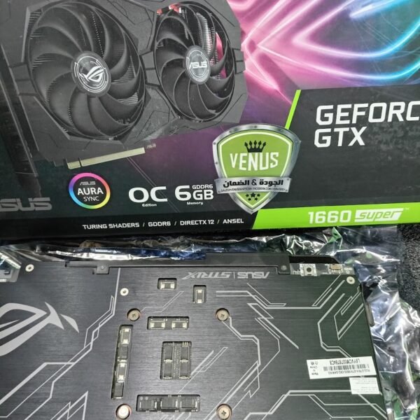 Graphic Card Nvidia Geforce Gtx 1660 super 6gb ddr6 Asus Rog Strix - gc ...