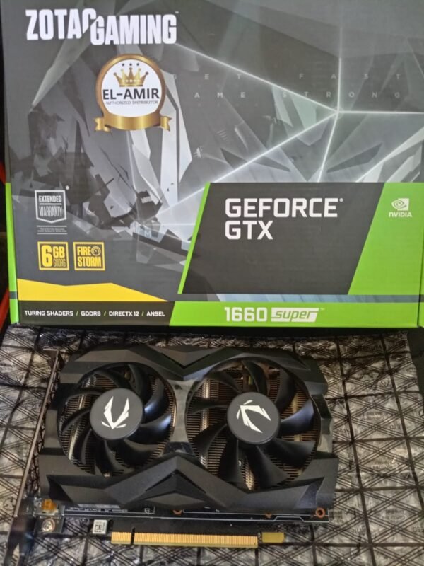 Graphic Card Nvidia Geforce Gtx 1660 super Zotac Gaming 6gb ddr6 - gc ...