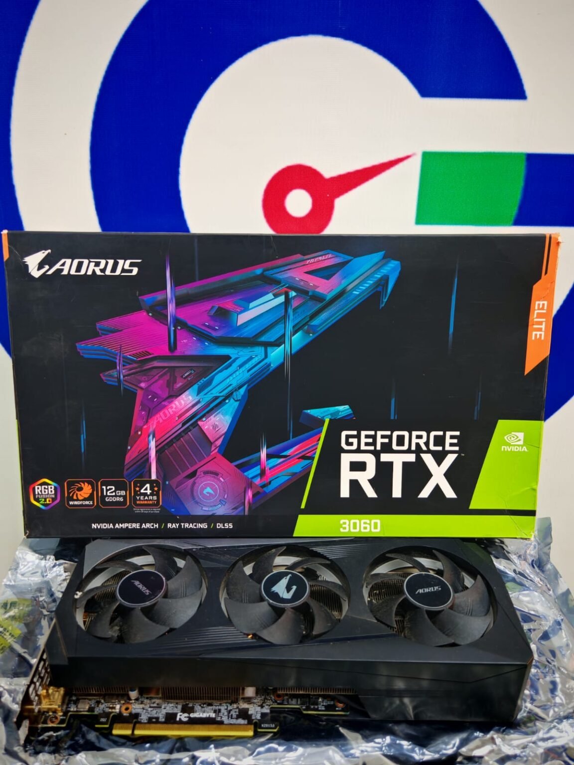 Graphic Card Nvidia Geforce Rtx 3060 12gb Ddr6 Gigabyte Aorus Elite ...