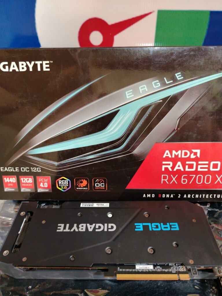 Graphic Card Amd Redeon Rx 6700 xt 12gb Ddr6 Gigabyte Eagle oc - gc ...