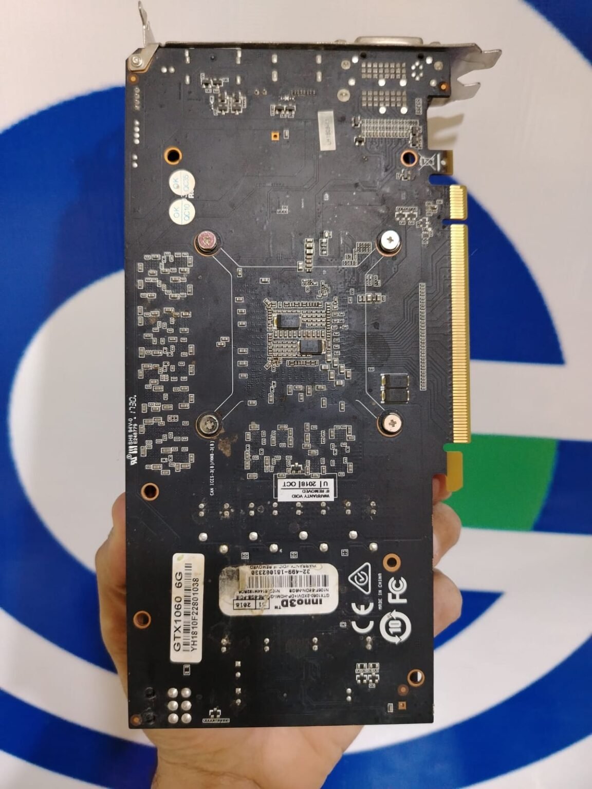 Graphic Card Nvidia Geforce Gtx 1060 6gb ddr5 inno3d - gc-hardware.net