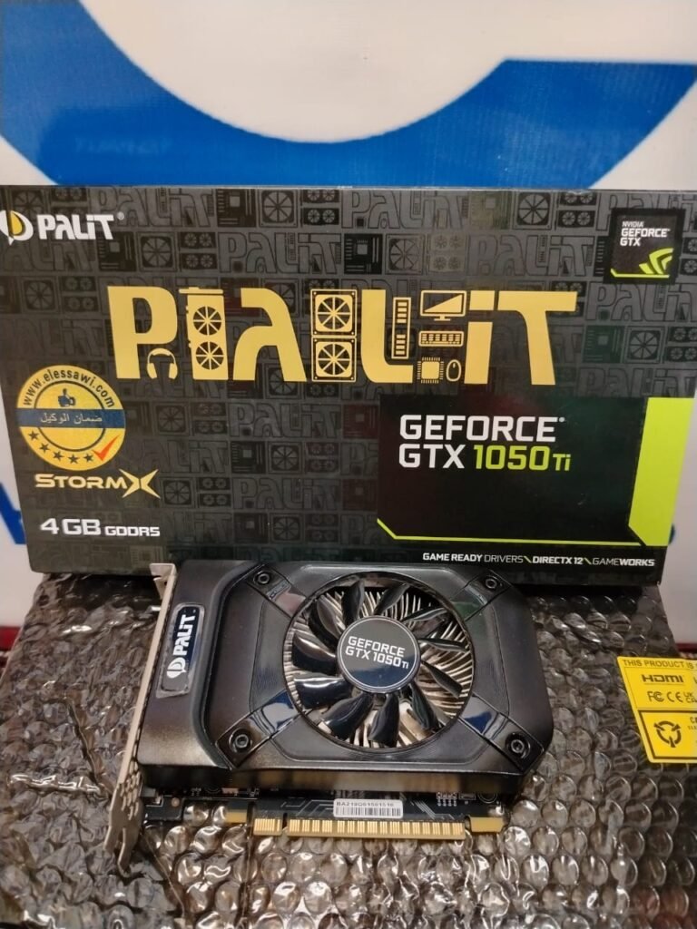 Graphic Card Nvidia GeForce GTX 1050 Ti 4GB DDR5 Palit StormX - gc ...