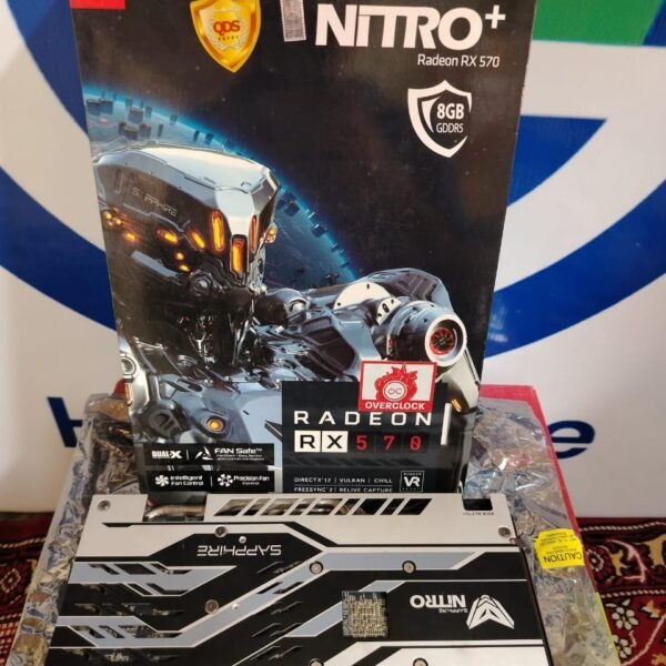 Graphic Card AMD Radeon RX 570 8GB DDR5 Sapphire NITRO+ - gc-hardware.net