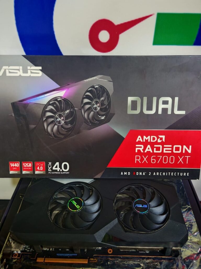 Graphic Card Amd Redeon Rx 6700 Xt 12gb Ddr6 Asus Dual - gc-hardware.net