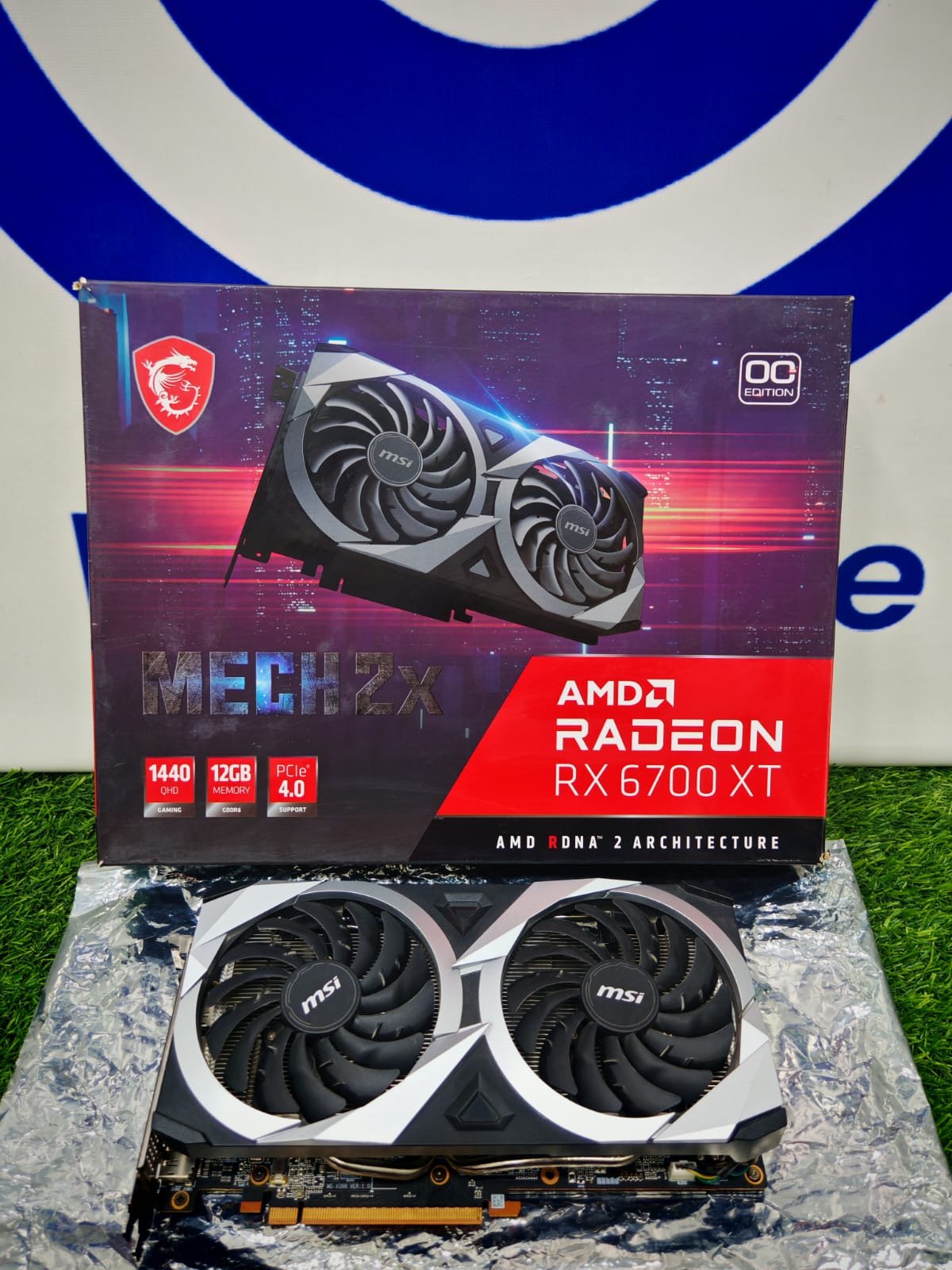 Graphic Card Amd Redeon Rx 6700 Xt 12gb Ddr6 Msi Mech - gc-hardware.net