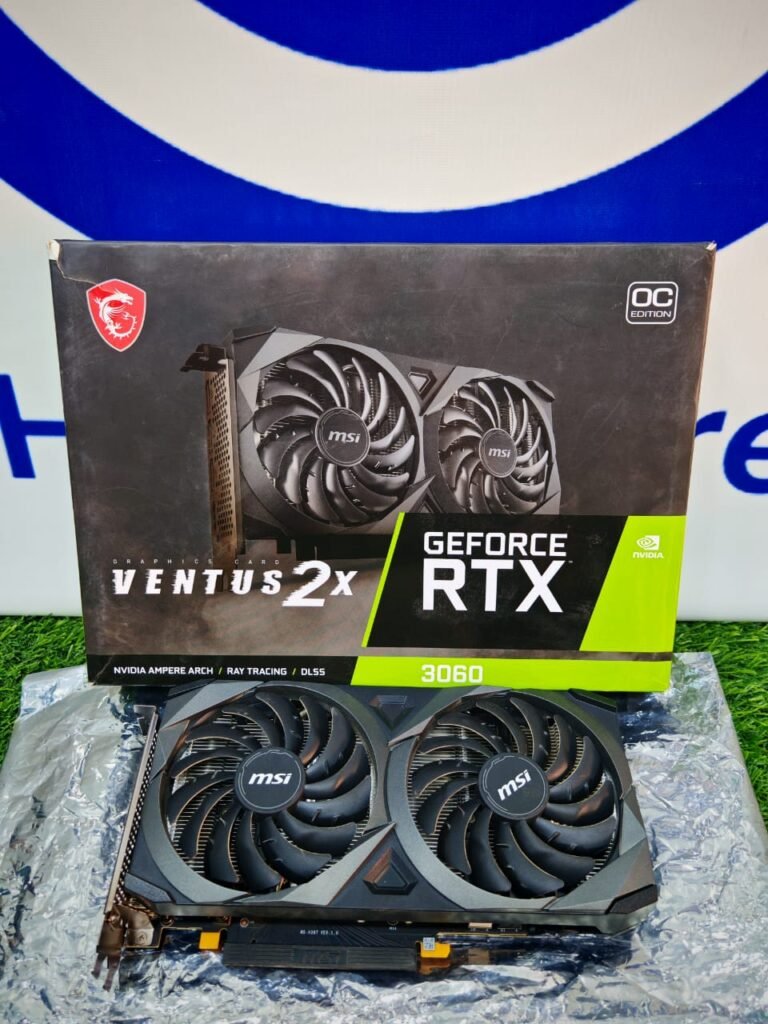 Graphic Card Nvidia GeForce RTX 3060 12gb Ddr6 Msi Ventus 2X OC Edition ...
