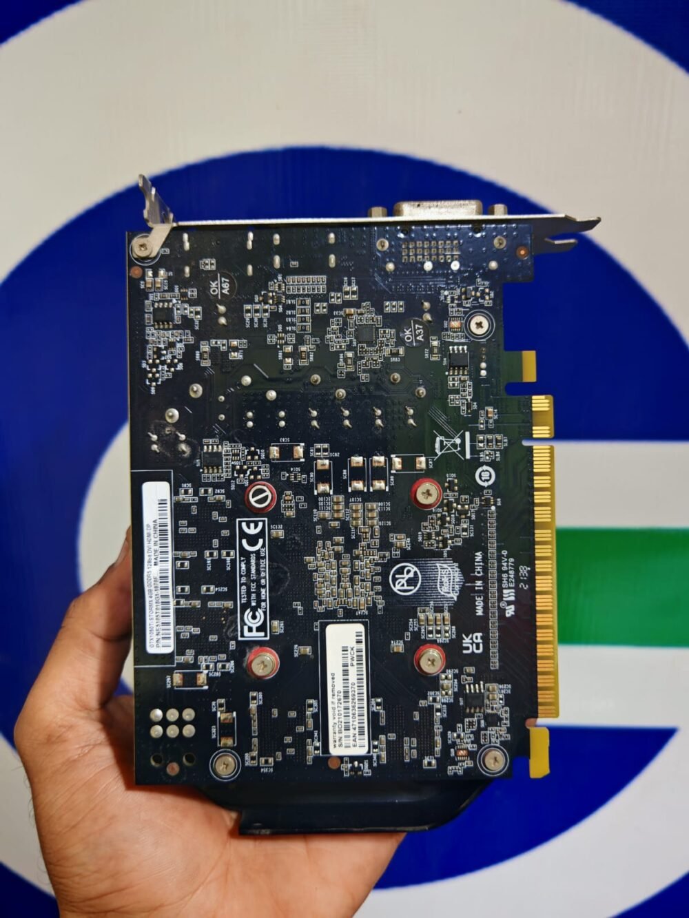 Graphic Card Nvidia Geforce Gtx 1050 ti 4gb Ddr5 Palit 1fan - gc ...