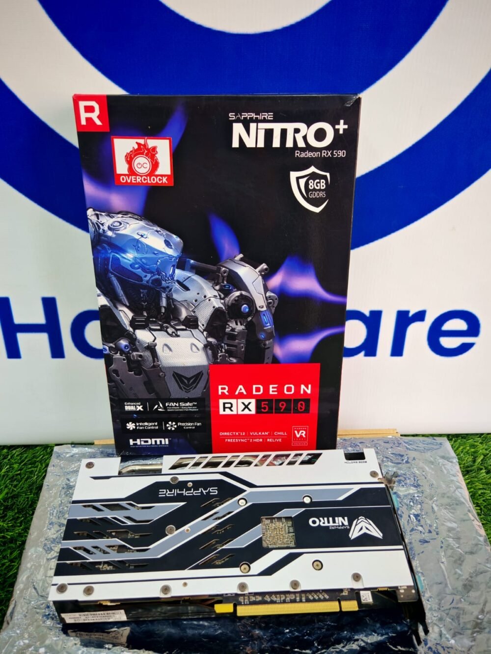 Graphic Card Amd Redeon Rx 590 8gb Ddr5 Sapphire Nitro Plus - gc ...