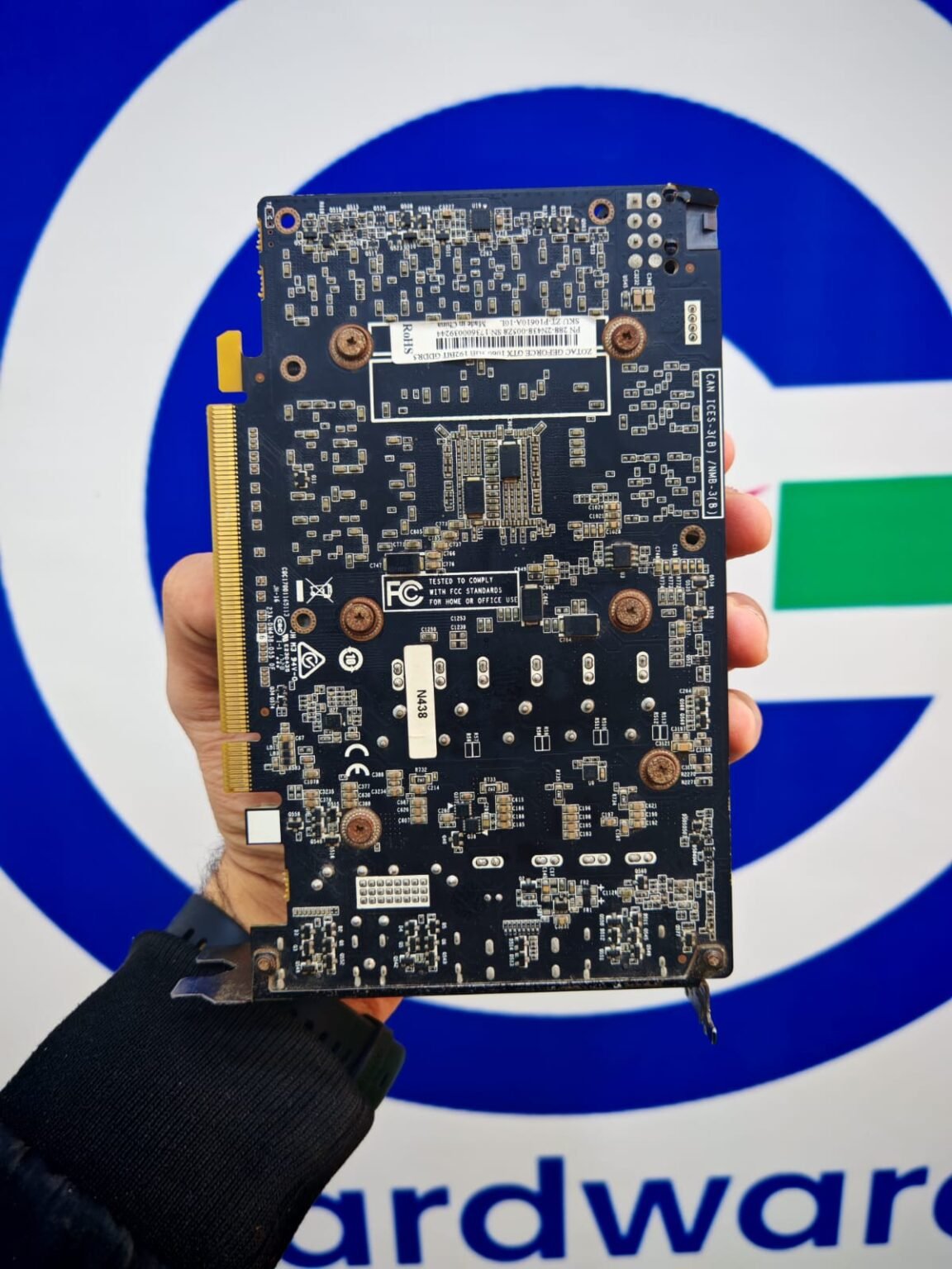 Graphic Card Nvidia Geforce Gtx 1060 3gb Ddr5 Zotac 1fan - gc-hardware.net
