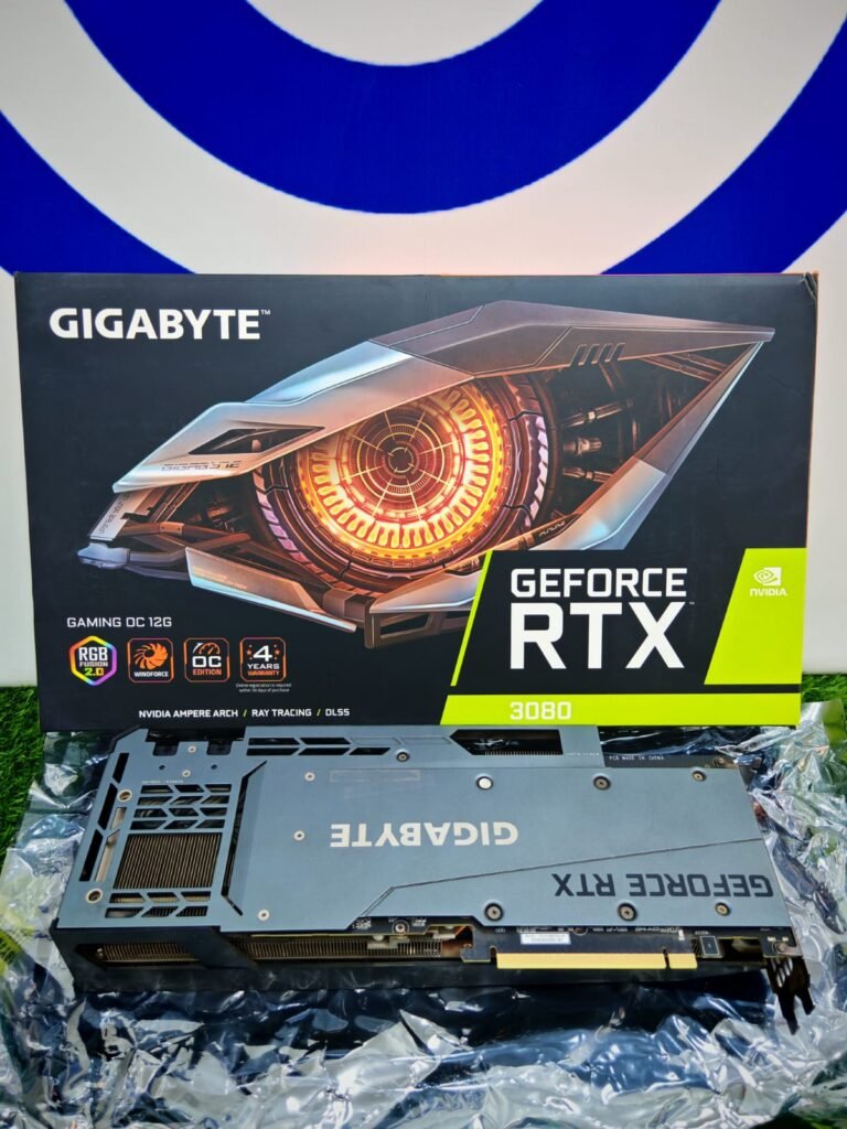Graphic Card Nvidia Geforce RTX 3080 12GB GDDR6X Gigabyte Gaming OC ...