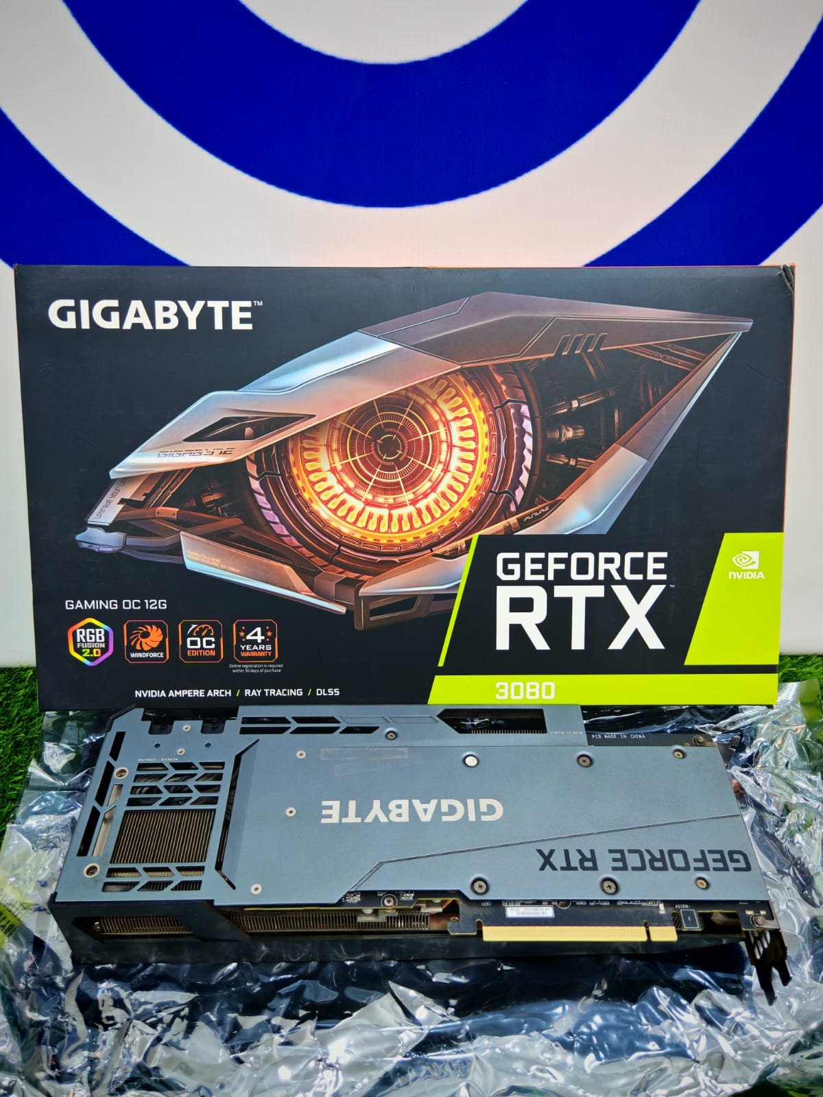 Graphic Card Nvidia Geforce RTX 3080 12GB GDDR6X Gigabyte Gaming OC ...